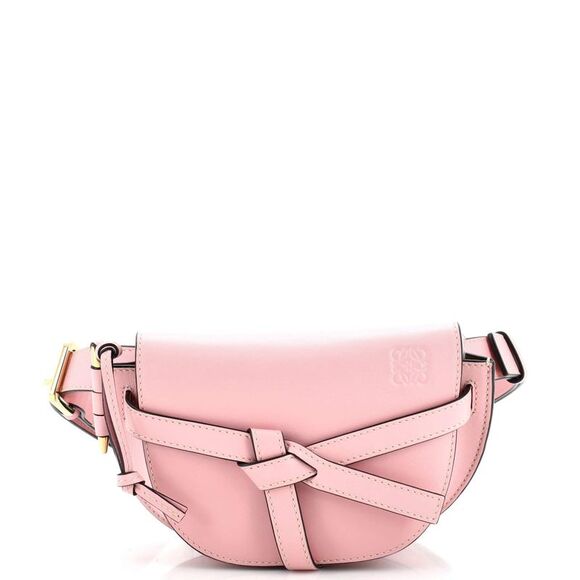 Loewe | Bags | Loewe Gate Belt Bag Leather Mini Pink | Poshmark